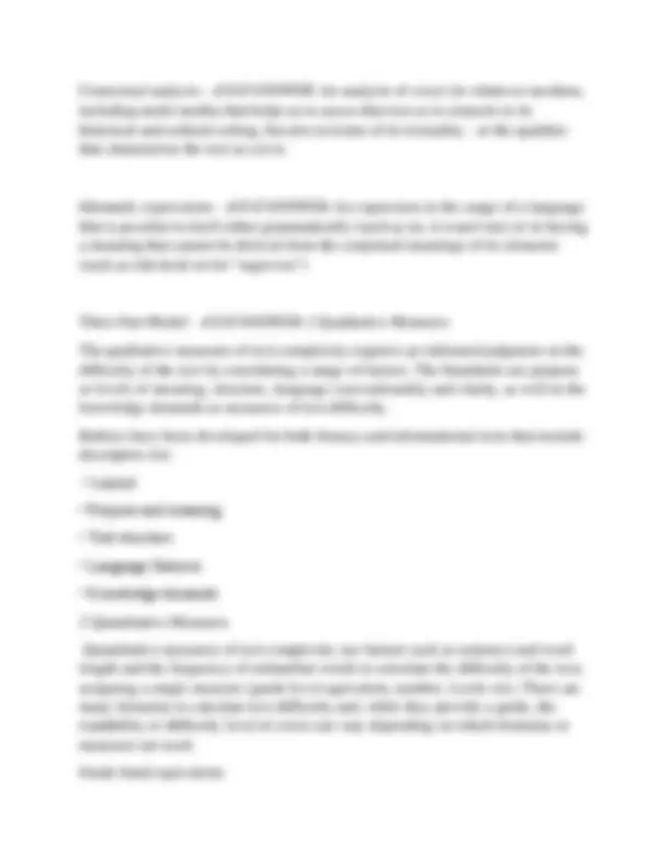 Key Language Arts Terms and Definitions: ILTS 207 Exam Prep | Exams ...