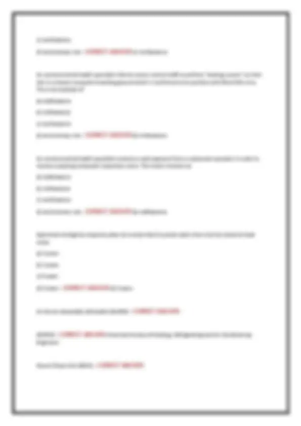 RS/REHS Exam Prep: Practice Questions for Registered Sanitarians 2025/ ...