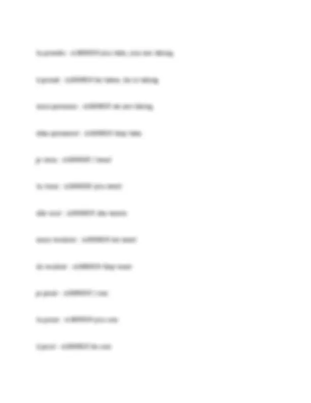 French Conjugation Exam Question Paper And Marking Scheme | Exams ...