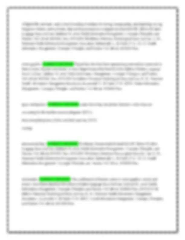 LSUS MHA 705 Healthcare Informatics Exam 1 Practice 2024-2025 Guide ...