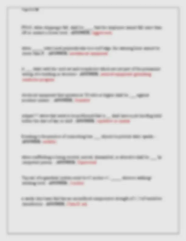 OSHA 510 TEST EXAM/ OSHA 510 STUDY GUIDE RECENT AND MOST COMPLETE ...