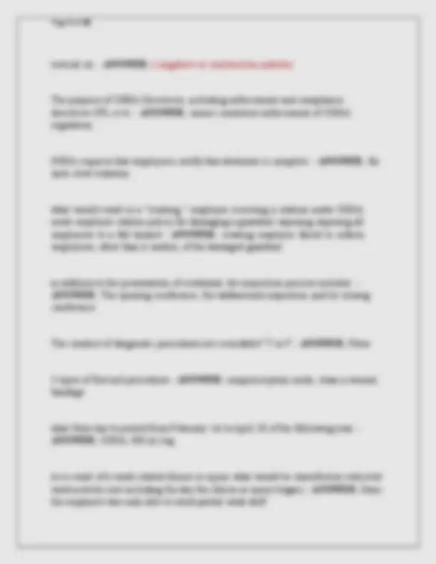 OSHA 510 TEST EXAM/ OSHA 510 STUDY GUIDE RECENT AND MOST COMPLETE ...