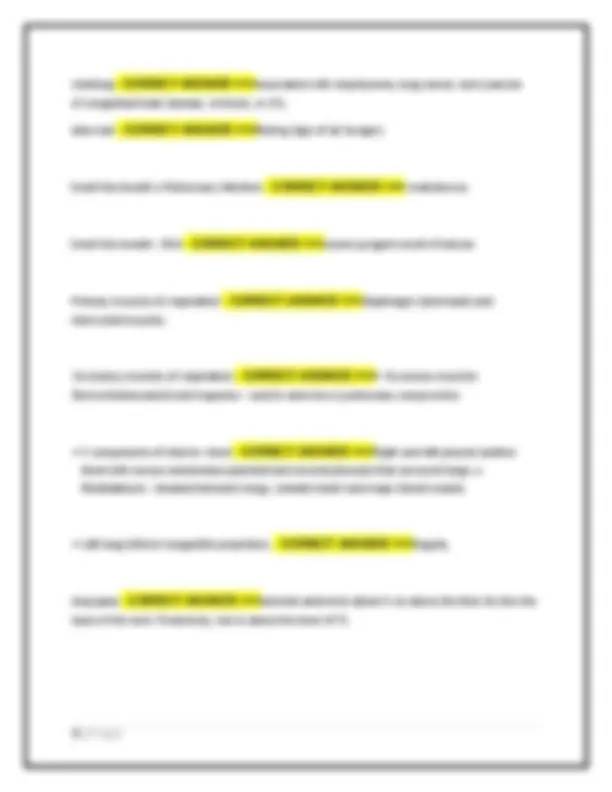 Respiratory Assessment: Lung Sounds and Breathing Patterns | Exams Nursing | Docsity