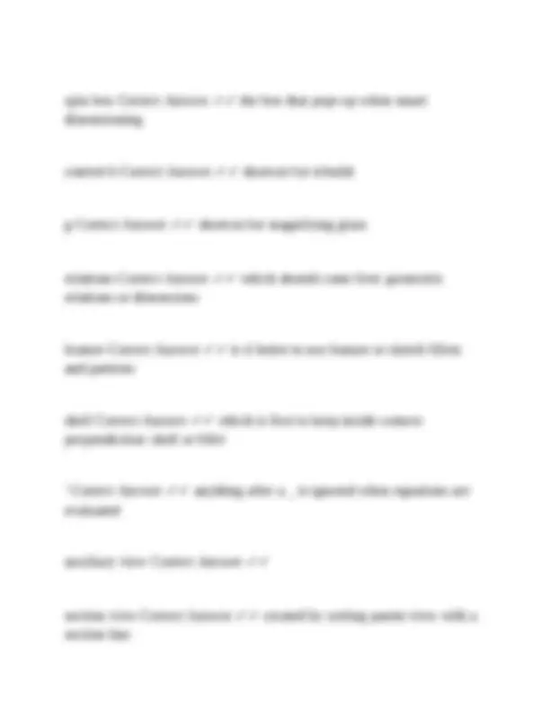 CSWA solidworks certification exam Questions with Correct Answers ...