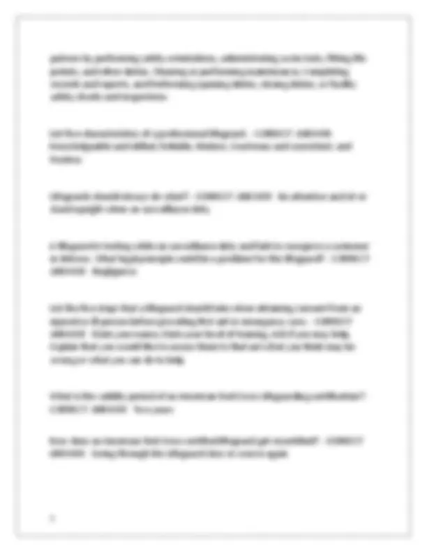 American Red Cross Lifeguarding Final Written Exam 2025 – Complete ...