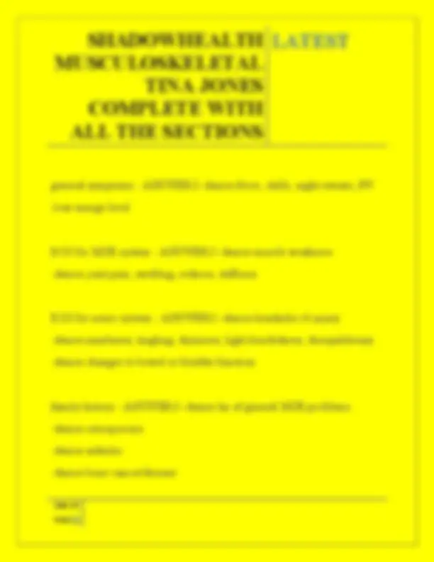 Patient Assessment: Low Back Pain Analysis and Management | Exams ...