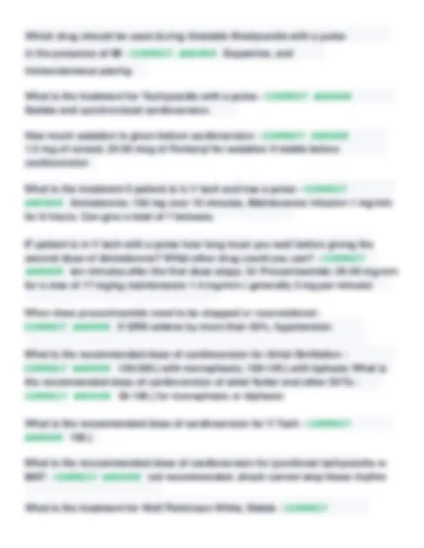 Advanced Cardiovascular Life Support (ACLS) Exam 2025 – Complete Q&A ...