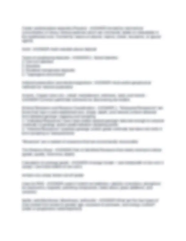 ASBOG Ch. 6 - Economic Geology Exam-Graded A | Exams Advanced Education ...