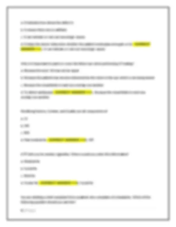 COA PRACTICE 2025 ACTUAL EXAM 250 QUESTIONS AND CORRECT DETAILED ...