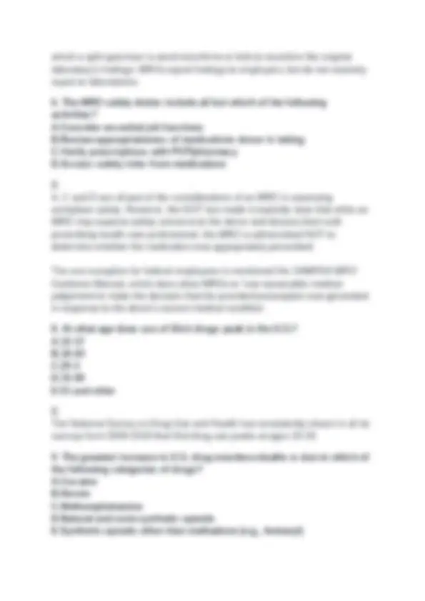 MRO PRACTICE QUESTIONS Study set with 100% verified/polished solutions ...