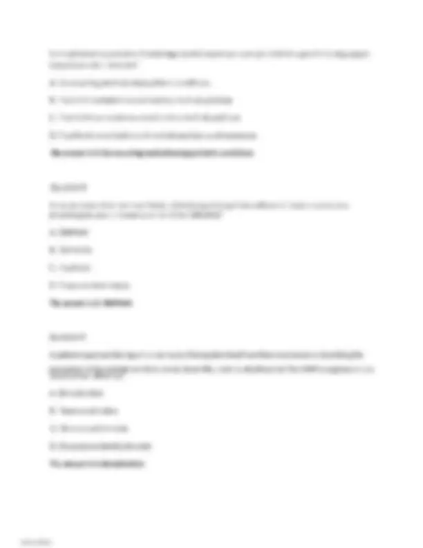 NRNP 6665 WEEK 11 FINAL EXAM. PMHNP CARE ACROSS THE LIFESPAN I. GRADED ...