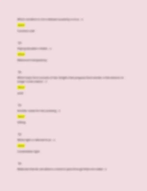 GA State Board Cosmetology exam questions and answers Qs Fragilitis ...