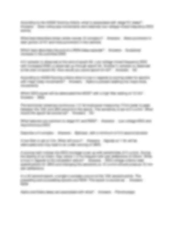 RPSGT EXAM QUESTIONS & ANSWERS | Exams Nursing | Docsity