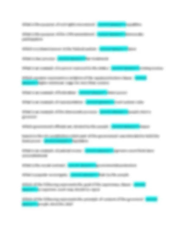 Florida Civics Literacy Latest Exam 2025-2026 With Correct Verified ...