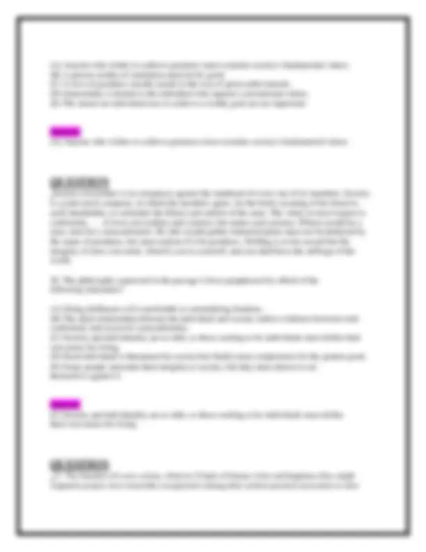 College American Literature CLEP Exam Questions and Verified Answers ...