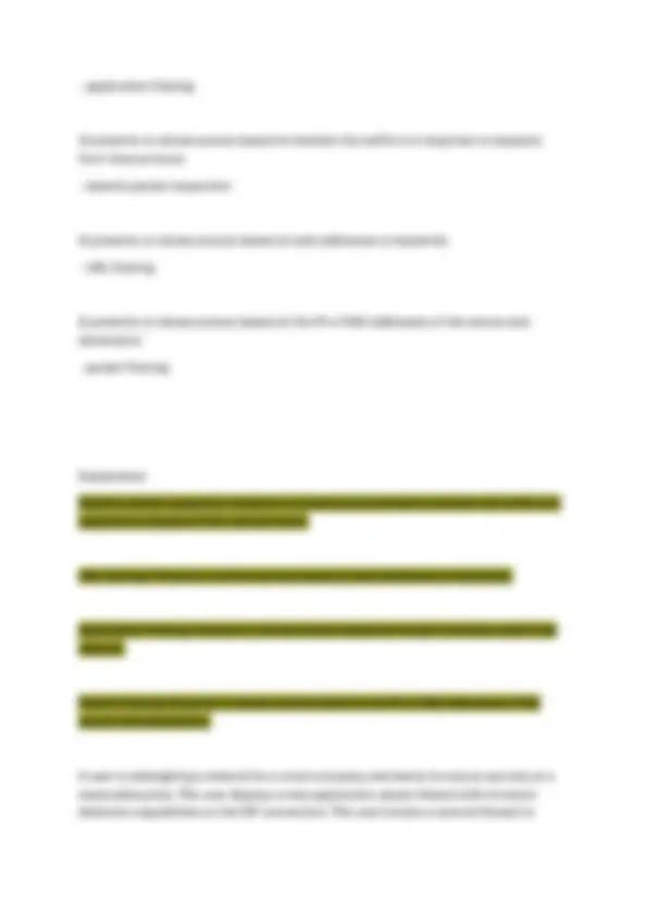 2025 CISCO CCNA I - Modules 16 & 17 - Building and Securing a Small ...