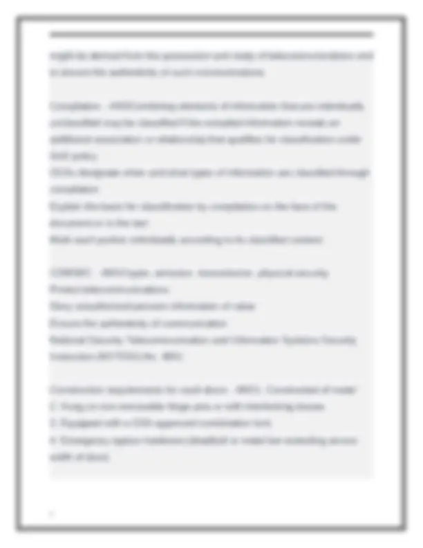 SPeD SFPC (Security Fundamentals Professional Certification) Exam Test ...