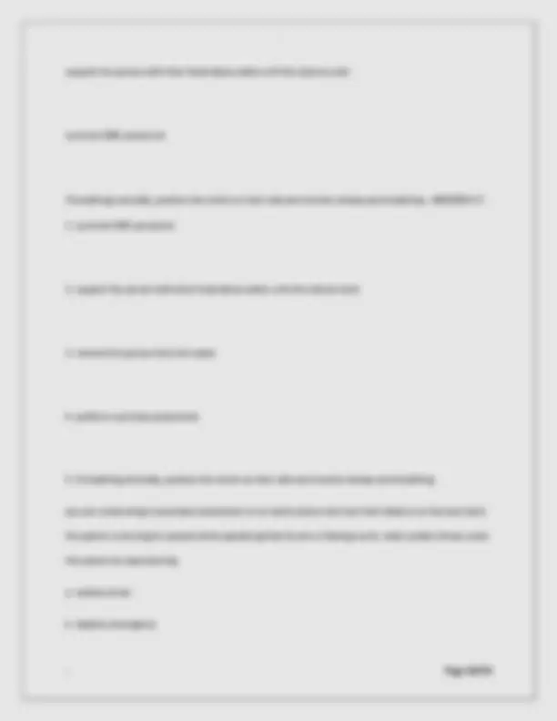 Red Cross Lifeguard Test Questions and Answers | Exams Nursing | Docsity