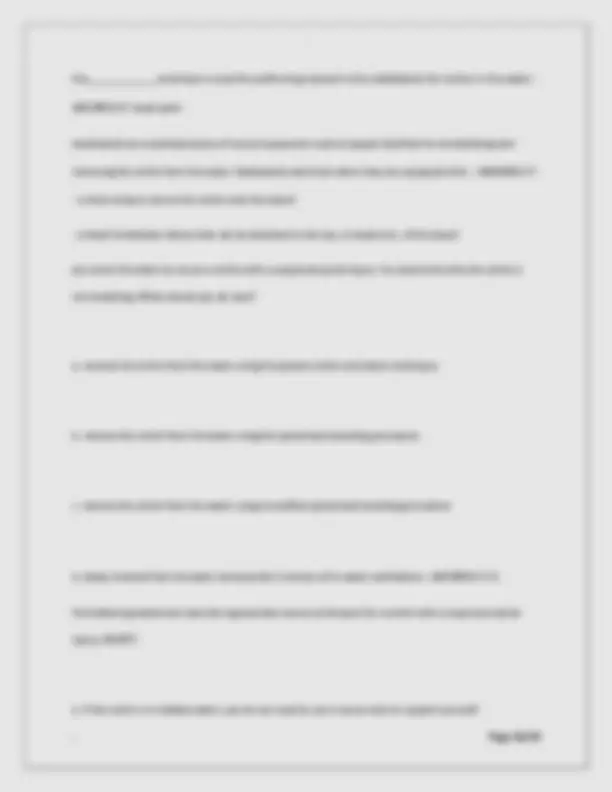 Red Cross Lifeguard Test Questions and Answers | Exams Nursing | Docsity