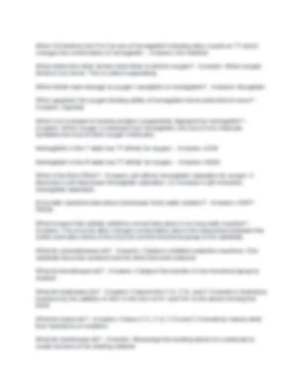 Biochemistry Exam Q&A: Protein Structure and Enzyme Kinetics | Exams ...