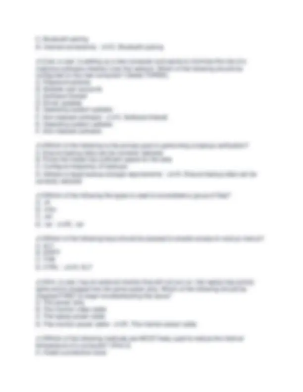 IT Fundamentals Exam Questions and Solutions 2025/2026 | Exams ...
