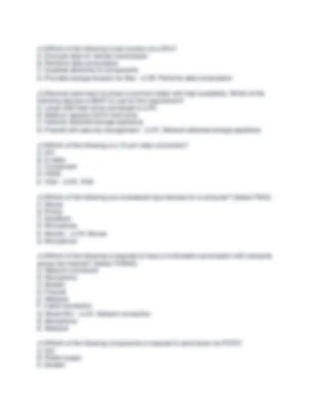IT Fundamentals Exam Questions and Solutions 2025/2026 | Exams ...