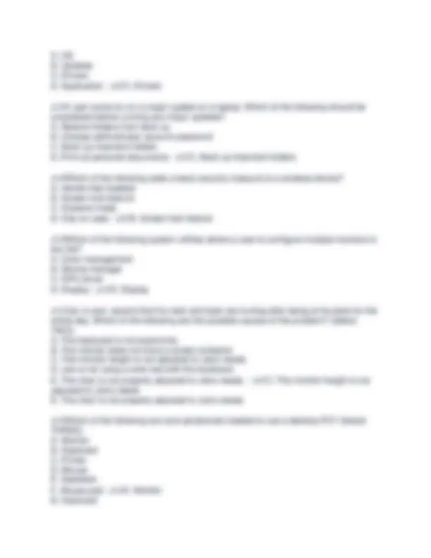 IT Fundamentals Exam Questions and Solutions 2025/2026 | Exams ...