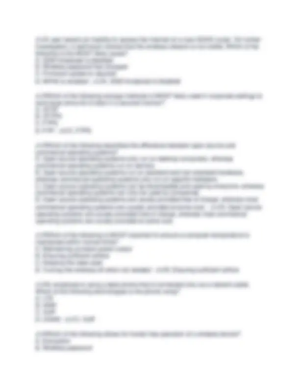 IT Fundamentals Exam Questions and Solutions 2025/2026 | Exams ...