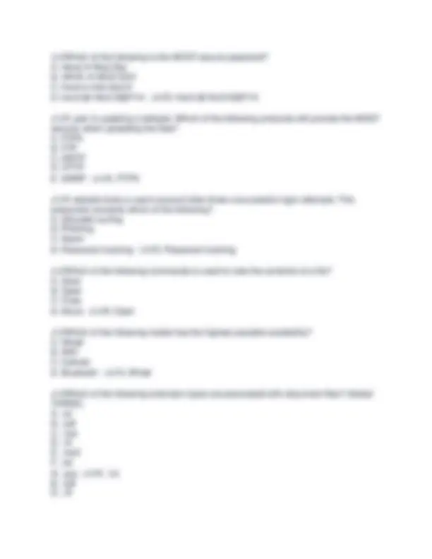 IT Fundamentals Exam Questions and Solutions 2025/2026 | Exams ...