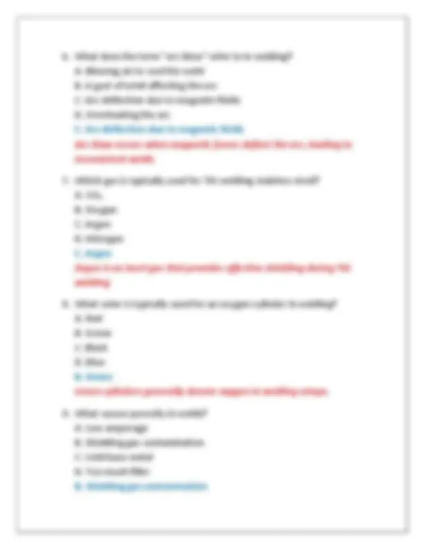 WELDING CONTRACTOR LICENSE PRACTICE EXAM QUESTIONS AND CORRECT ANSWERS ...