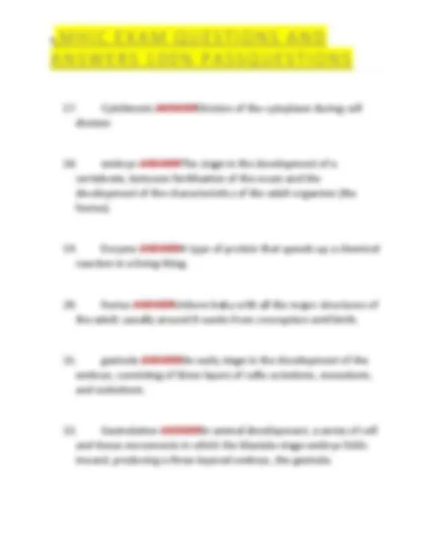 1 MHIC EXAM QUESTIONS AND ANSWERS 100% PASSQUESTIONS | Exams Nursing ...