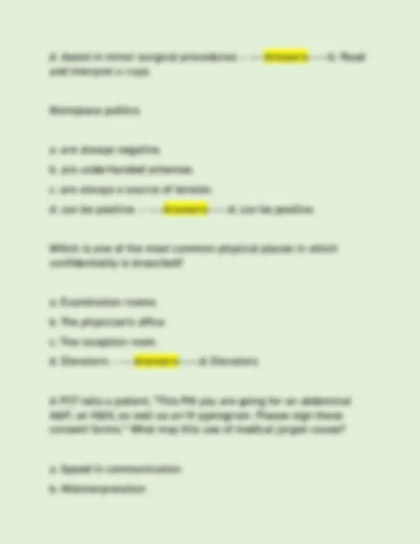 PCT PATIENT CARE TECHNICIAN EXAM 2025/2026 WITH ACTUAL CORRECT ...