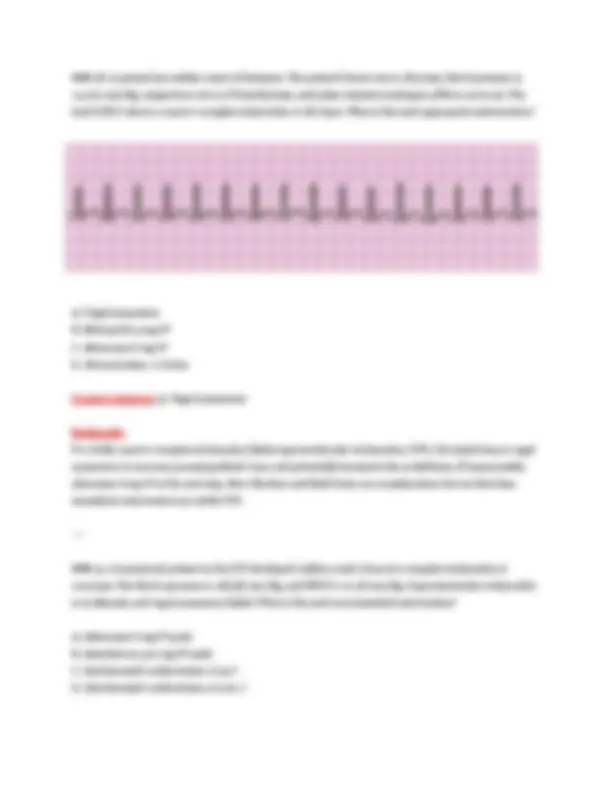 ACLS Exam Practice – Version A & B (2025) – Complete Question & Answer ...