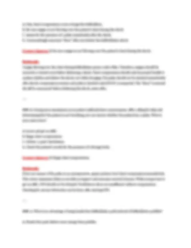 ACLS Exam Practice – Version A & B (2025) – Complete Question & Answer ...