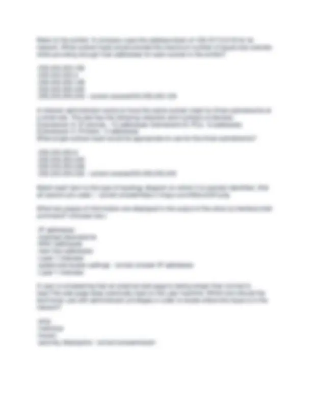 CCNA 1 V7 Final Exam Questions And Answers Correct 2025 | Exams Internet and Information Access ...