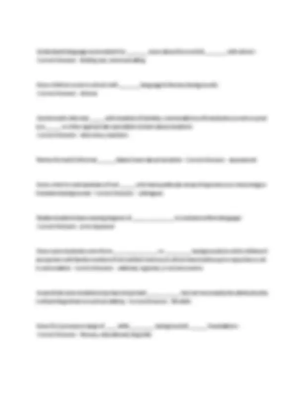 NBPTS EMC Literacy Standard 1: Knowledge of Students With complete ...