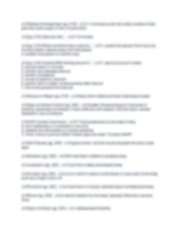 AMERICAN RED CROSS ACTUAL EOC TEST QUESTIONS AND ANSWERS 2025/2026 ...