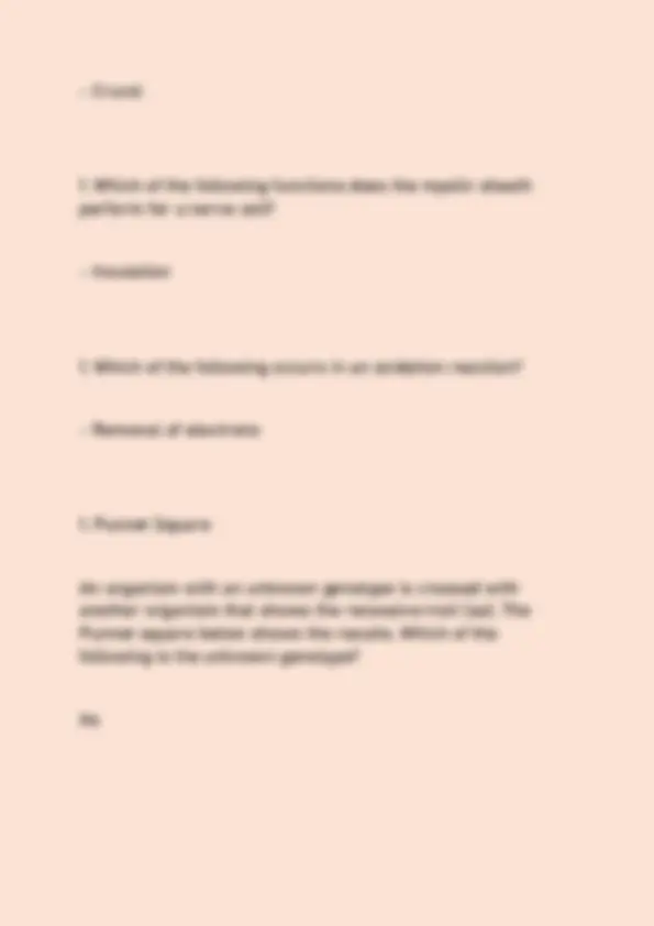 SCIENCE SECTION TEAS EXAM (TRISTINE) NEWEST ACTUAL 2025/2026 FLASHCARDS ...