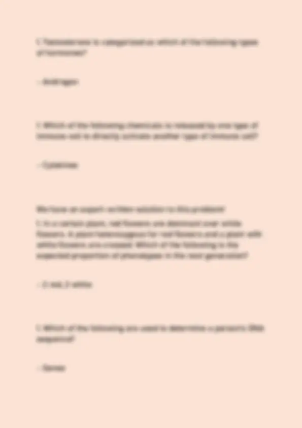 SCIENCE SECTION TEAS EXAM (TRISTINE) NEWEST ACTUAL 2025/2026 FLASHCARDS ...