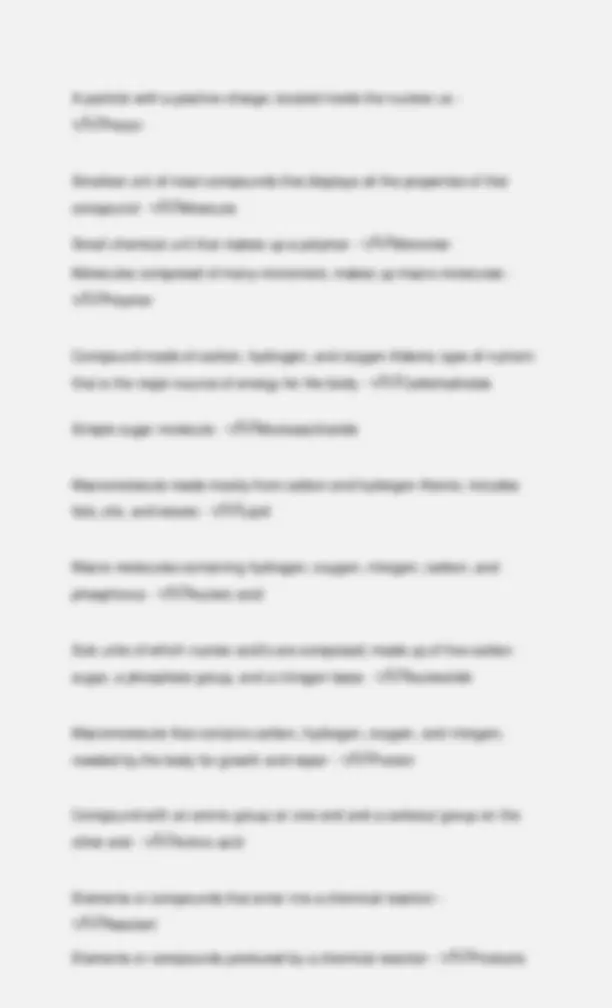 Honors Biology Semester 1 Final Exam – Ultimate Review Guide 2025/2026 ...