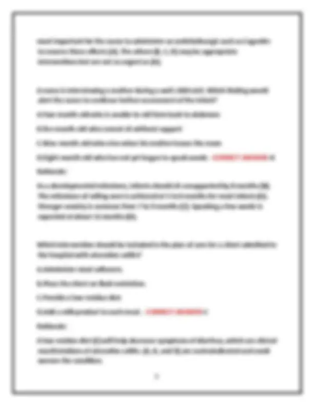 EXIT HESI Comprehensive B Evolve Practice Questions With 100% Verified ...