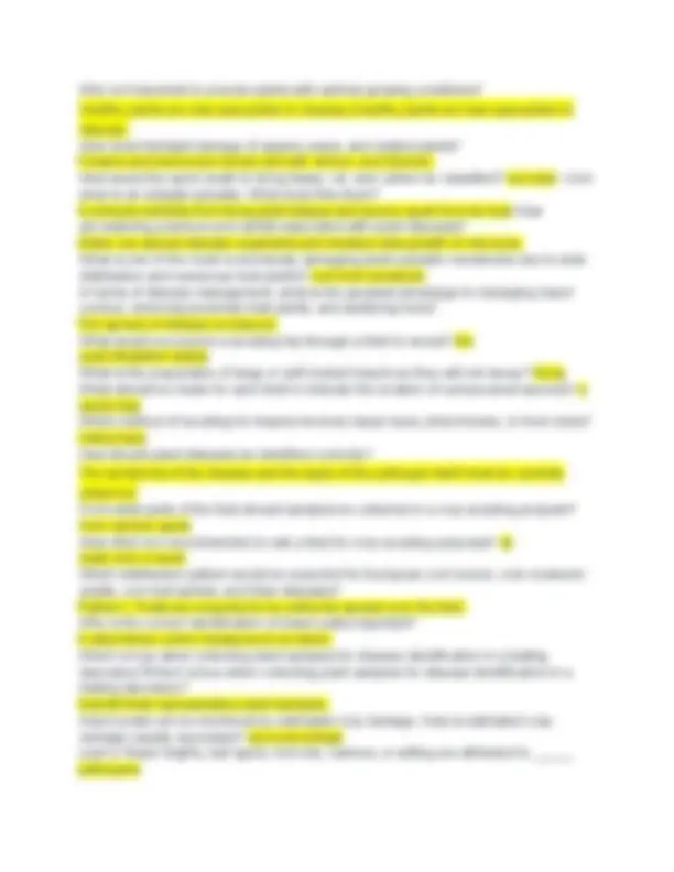 Agronomy Exam Questions and Answers: Crop Management and Pest Control ...