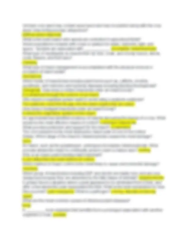 Agronomy Exam Questions and Answers: Crop Management and Pest Control ...