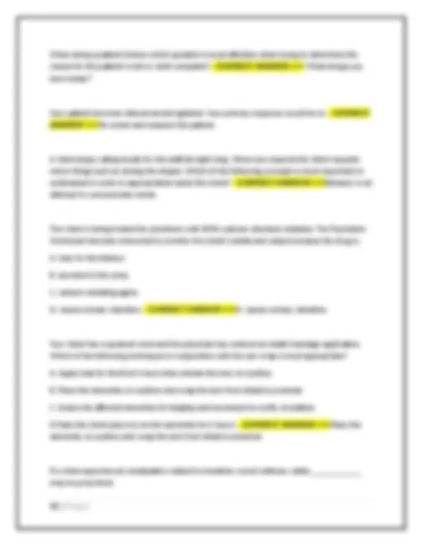 CAPT Psych Tech Review EXAM ACTUAL EXAM + QUESTIONS AND CORRECT ...