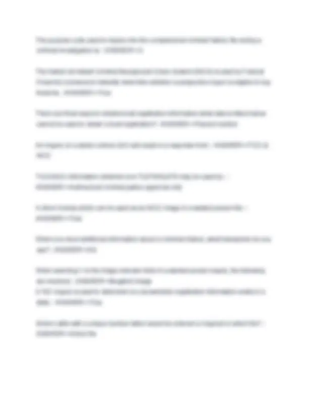 TCIC/TLETS FULL ACCESS RECERTIFICATION NEWEST ACTUAL EXAM | Exams ...