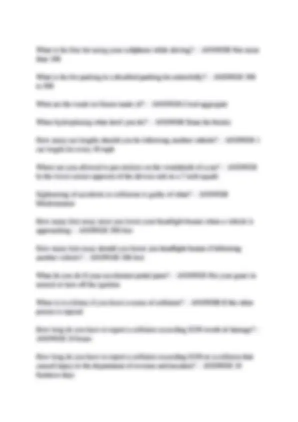 GUAM PERMIT TEST QUESTIONS AND ANSWERS RECENTLY UPDATED | Exams ...