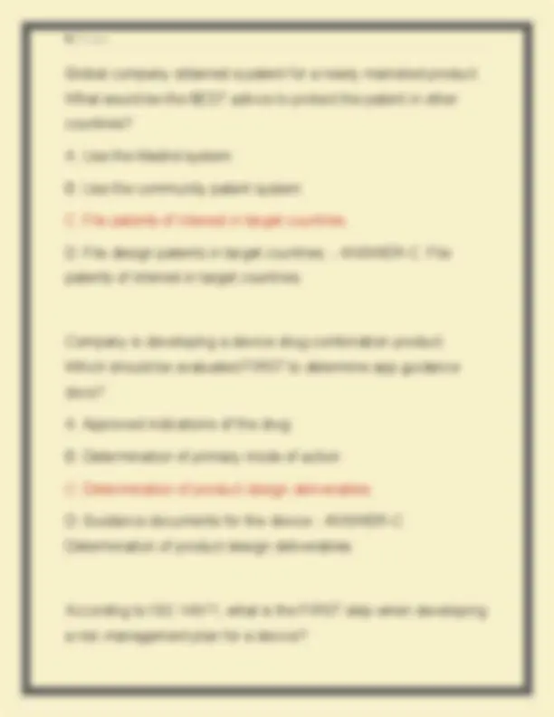 RAPS PRACTICE EXAM LATEST / ACTUAL EXAM WITH COMPLETE QUESTIONS AND ...