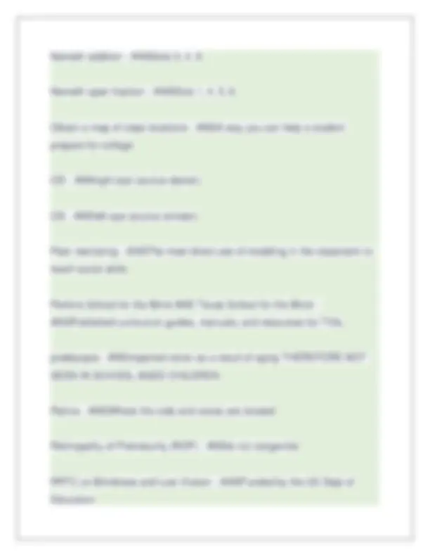 TVI Praxis ( ) Questions and Verified Answers Updated Graded A | Exams Teaching method | Docsity