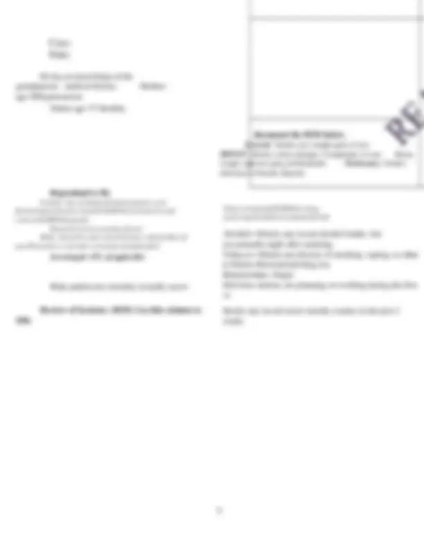 IHUMAN Case Study: Mr. Marvin Webster - Health Assessment | Exams ...