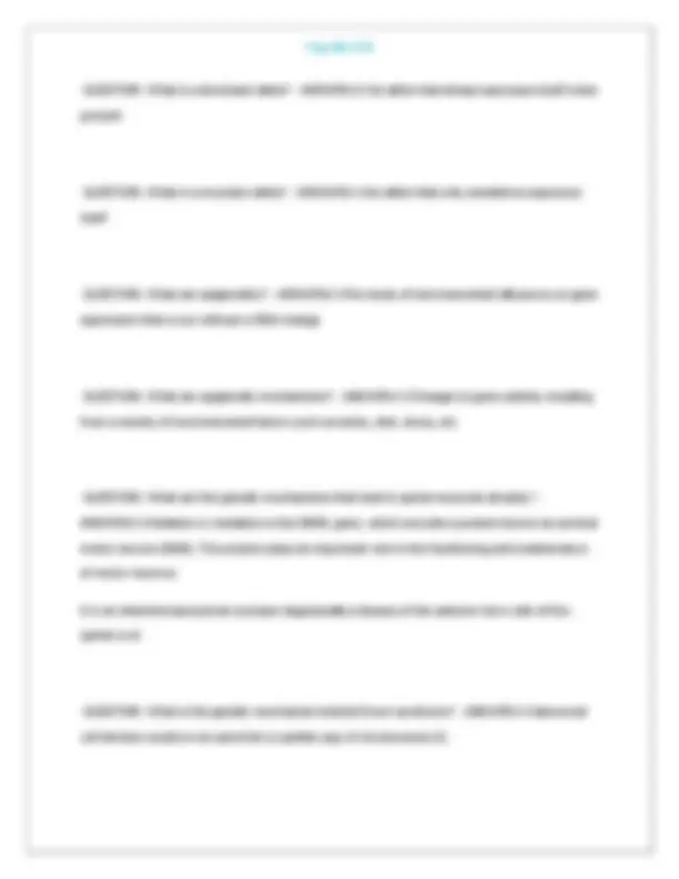 Pathophysiology Midterm Exam Study Guide: 380 Questions & Answers ...
